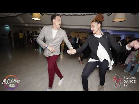 Andy & Juliet - social dancing | Alocubano Salsa Festival 2022 (Athens, Greece)