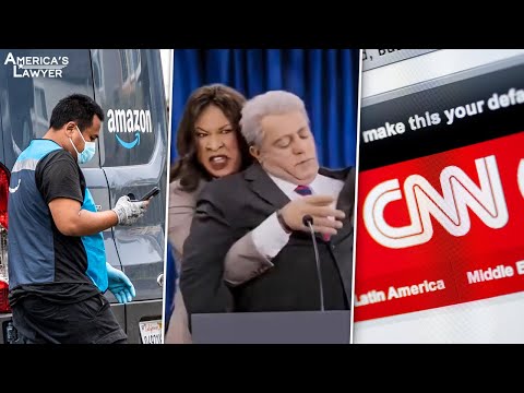 America's Lawyer: Amazon Bans Union Language, Biden Mocked On Saudi TV & CNN+ App Is A Huge FAIL