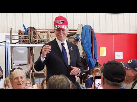Biden Wears Trump 2024 Hat: Unity or Shock? by Trending News