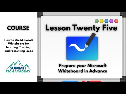 How to Prepare Your Microsoft Whiteboard in Advance