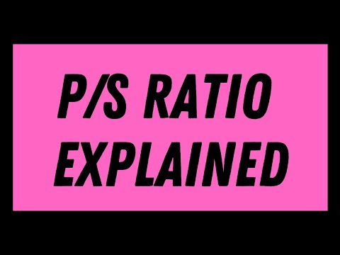 Price to Sales Ratio Explained (P/S Ratio) | Valuation Ratios