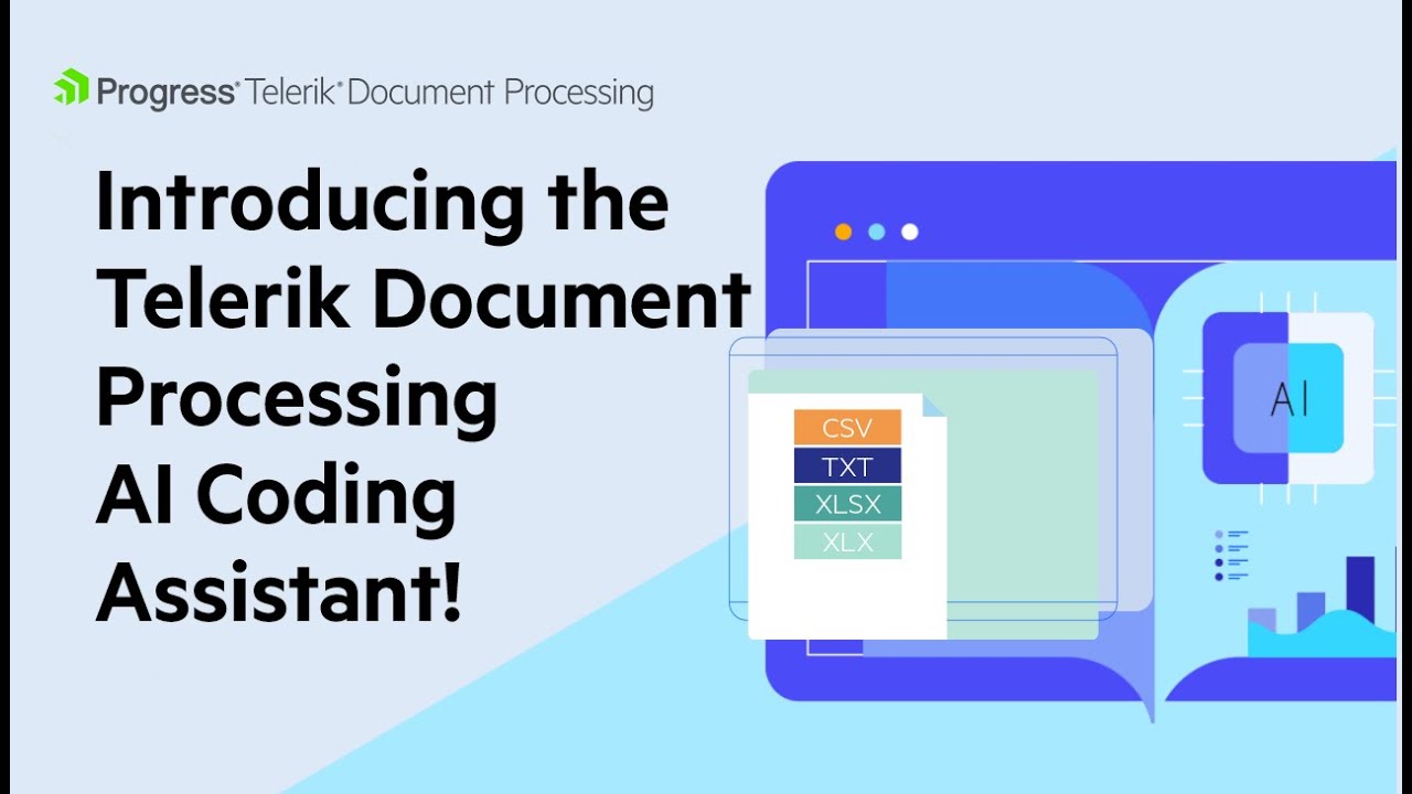 Introducing the Telerik Document Processing Libraries AI Coding Assistant!