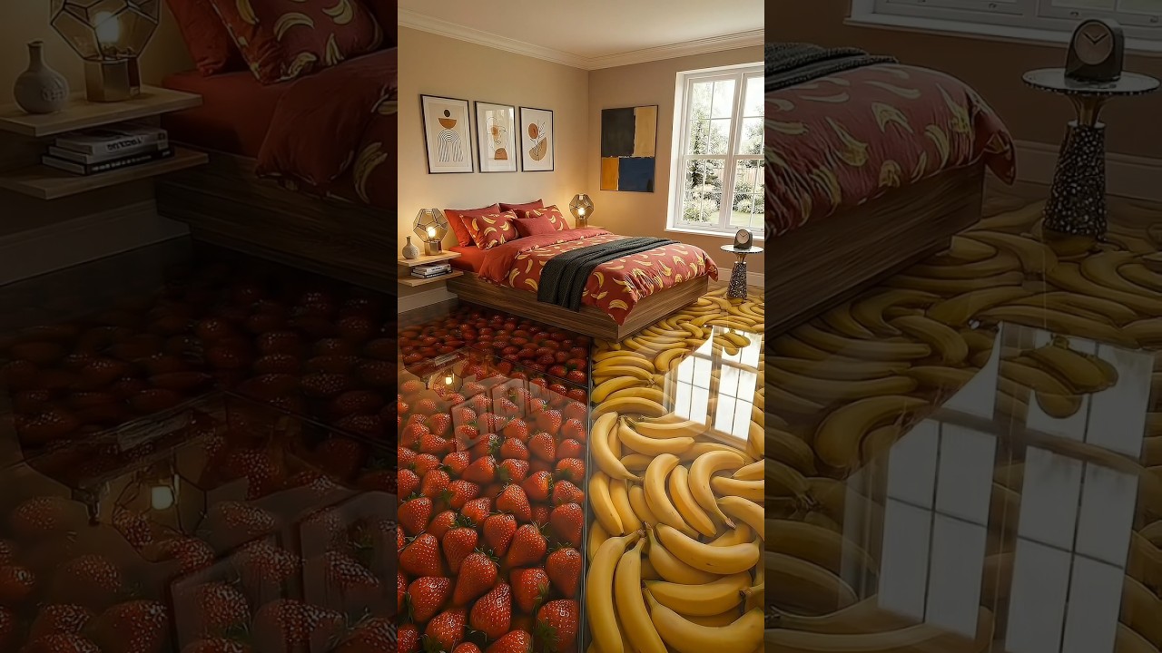 You Won’t Believe This Epoxy Fruit Floor Transformation 🤯