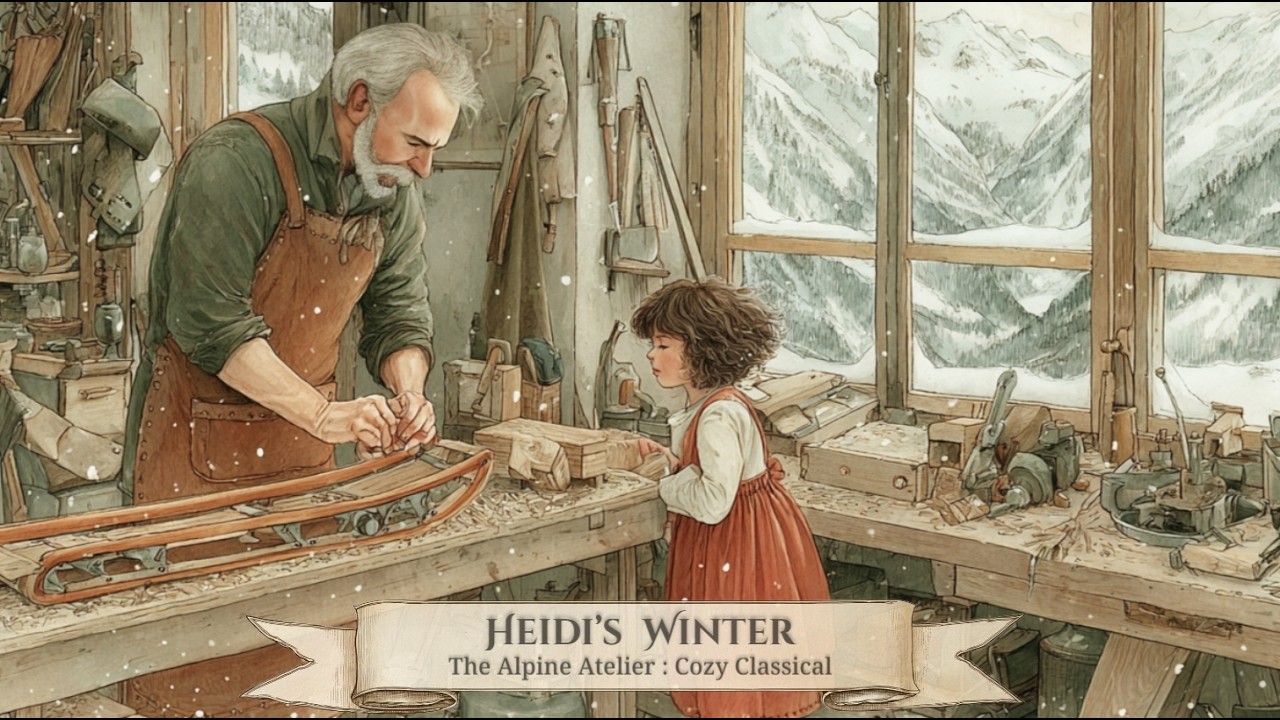 Heidi’s Winter : The Alpine Atelier | Cozy Classical for Reading & Focus