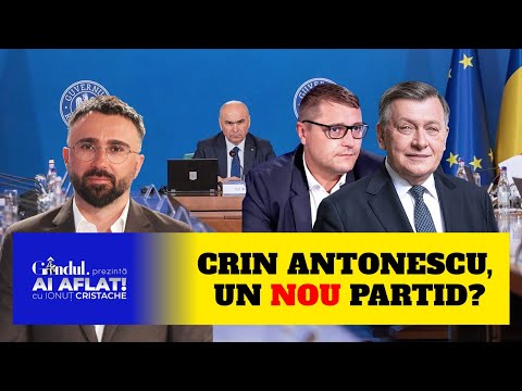 Crin Antonescu - Va rezista cuplul N.Dan - Bolojan? | Vladimir Ionaș - Ce cotă are Guvernul Bolojan?