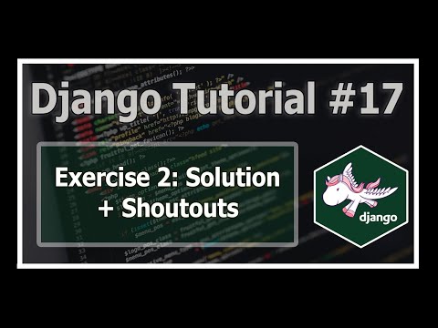 Learn Exercise 2 Solution Shoutouts | Python Django Tutorials In Hindi 17 - Mind Luster