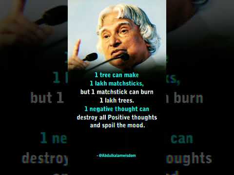 🔥1 Tree = 1 Lakh Matchsticks😱🥰 / APJ Abdul Kalam Quotes #kalam #shorts