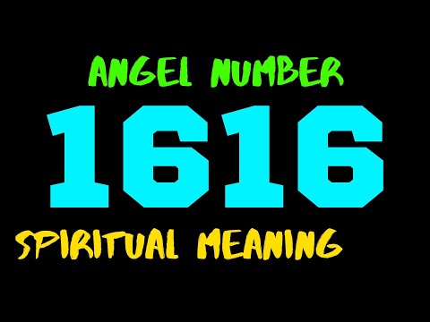 ✅ Angel Number 1616 | Spiritual Meaning of Master Number 1616 in Numerology | What does 1616 Mean