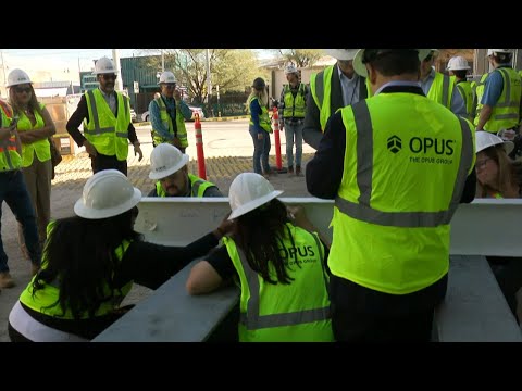 Luxury apartment complex closer to completion