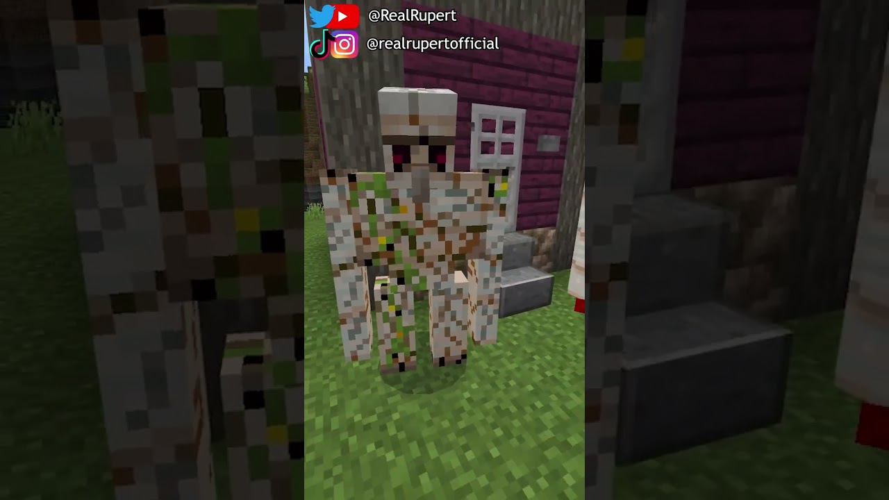 How to Heal Iron Golems in Minecraft
