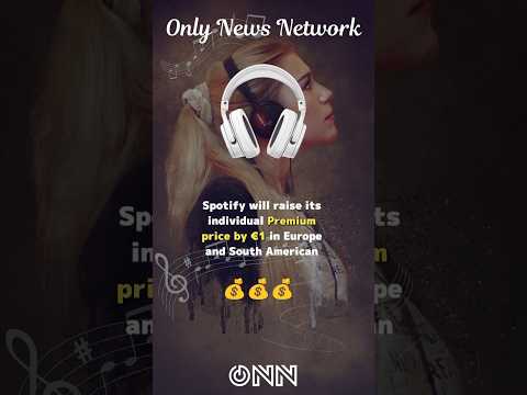 Spotify to Raise Premium Prices €1 in Europe &and South America - No US Hike Yet