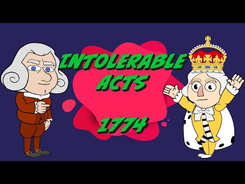 Intolerable Acts