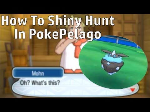 HOW TO SHINY HUNT IN POKEPELAGO! +Shiny Carbink Reaction!