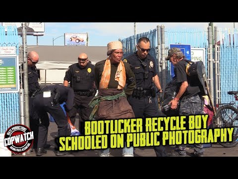 Copwatch | Woman Allegedly Brandishing a 🔪 | Bootlicker Recycle Boy ...