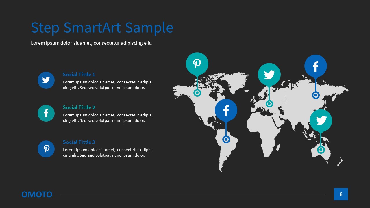 Concept - PowerPoint Template (Dark)