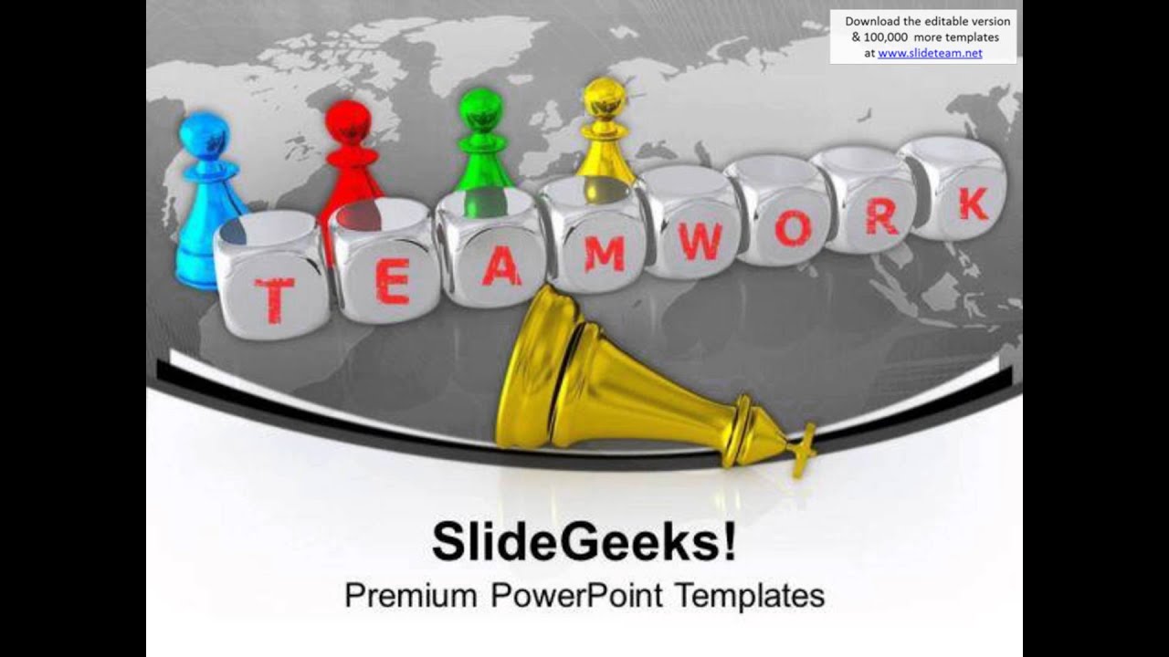 teamwork is important for business powerpoint templates ppt backgrounds for slides 0513 presentation