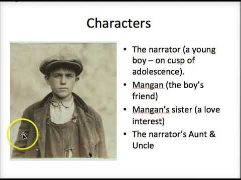 Lecture on James Joyce's "Araby"
