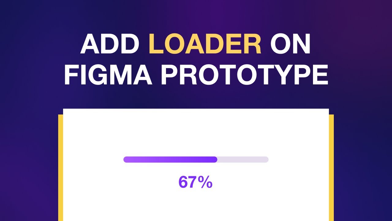 Add loader to your Figma prototype  |  Figma tutorial