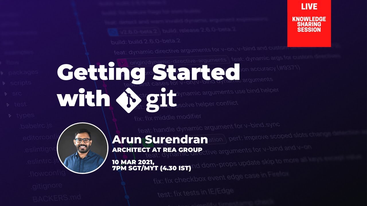Getting Started with Git | Knowledge Sharing Session | techbeatly