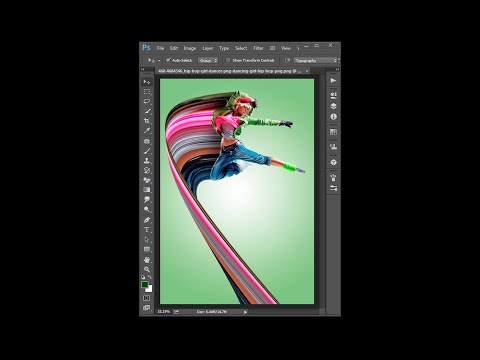 Pixel Stretch Effect in Photoshop II Photoshop Tutorial #shorts