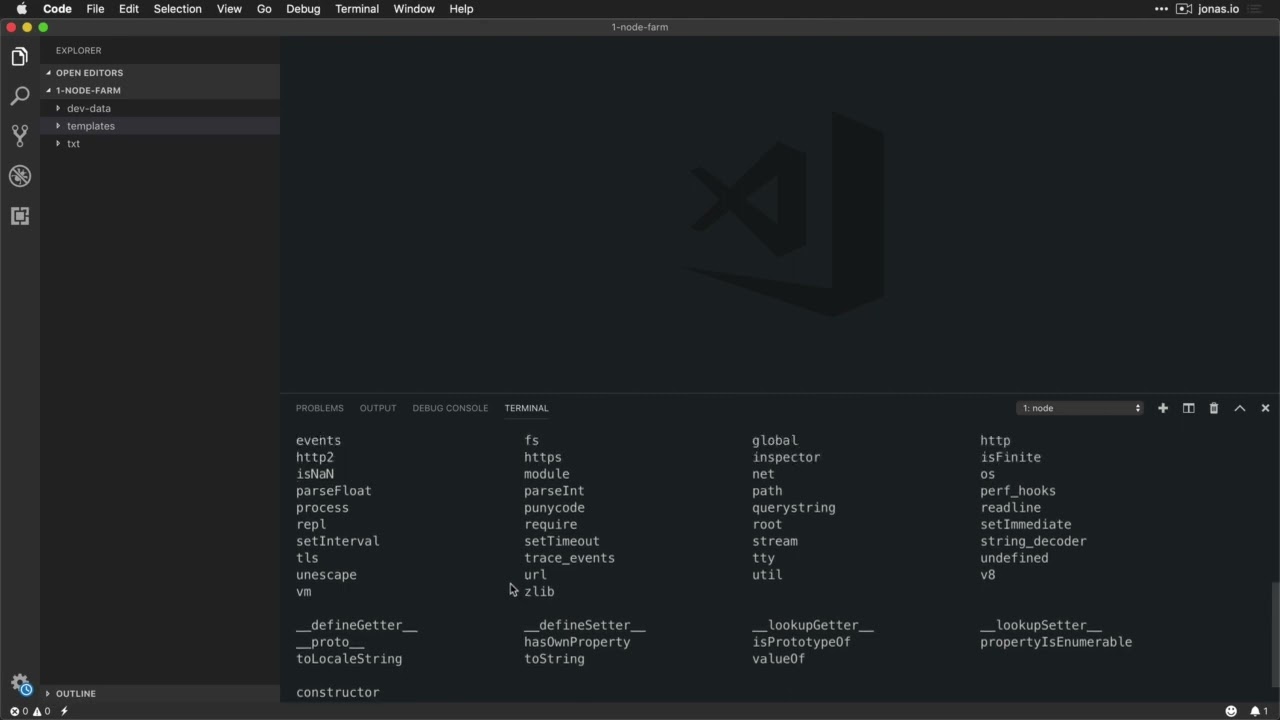 5  Running Javascript Outside the Browser