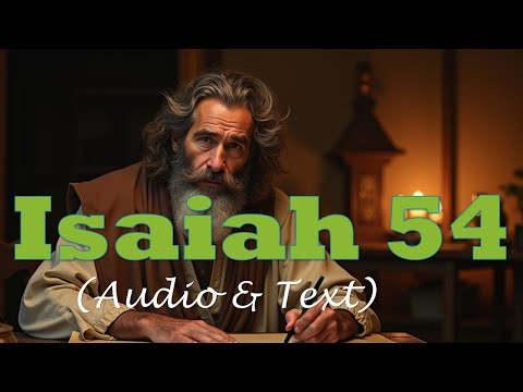 Isaiah 54 | KJV AUDIO BIBLE (With Text & Images)