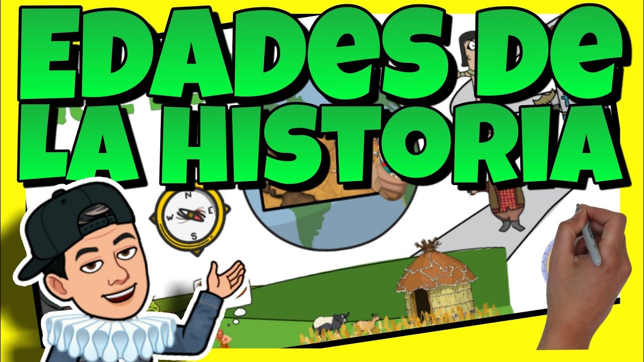 🏰 EDADES de la HISTORIA para NIÑOS