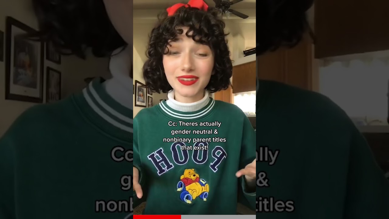 What do you call your Non-Binary Parents? #shorts