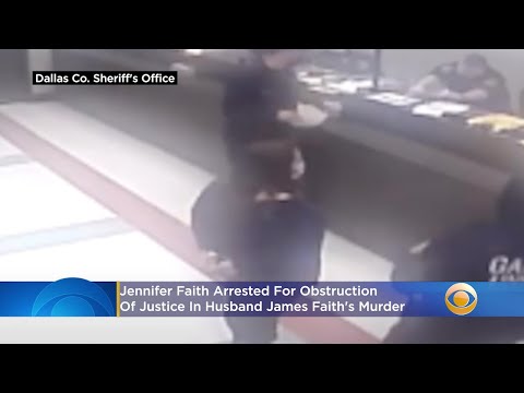 Jennifer Faith Arrested For Obstruction Of Justice In Husband James Faith's Murder