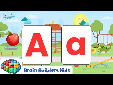 Learning the Letter A - Fun with Brain Builders Kids!