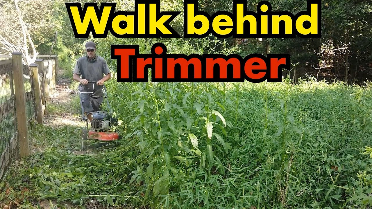 Dr walk behind wheeled trimmer