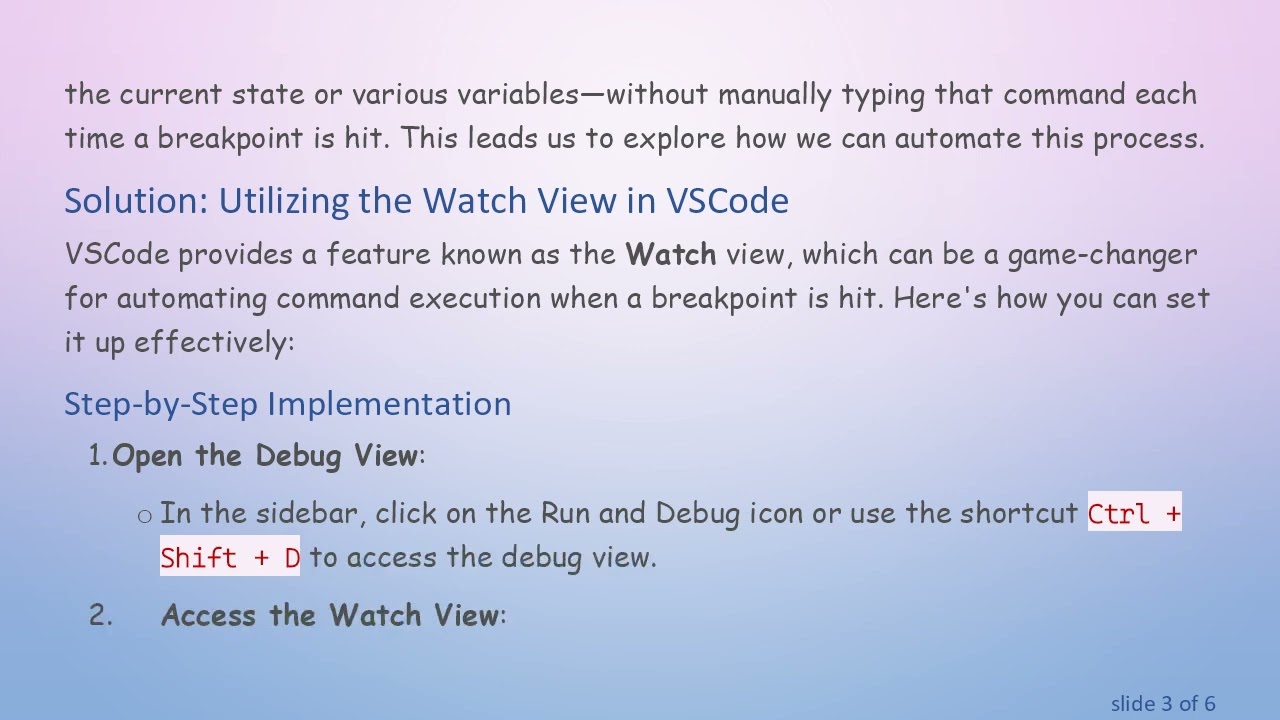 Execute Code Automatically at Breakpoints in VS Code: A Python Developer's Guide