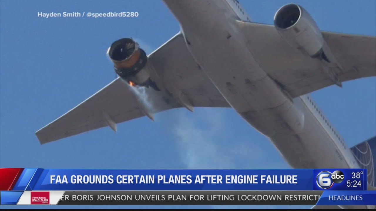 FAA grounds certain planes after engine failure over Denver