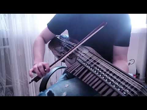 Nyckelharpa Sweden Violin w/ bow Key Harp Viola Hurdy Gurdy - | Reverb