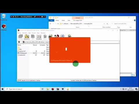 Langkah Install Microsoft office 2016 mudah