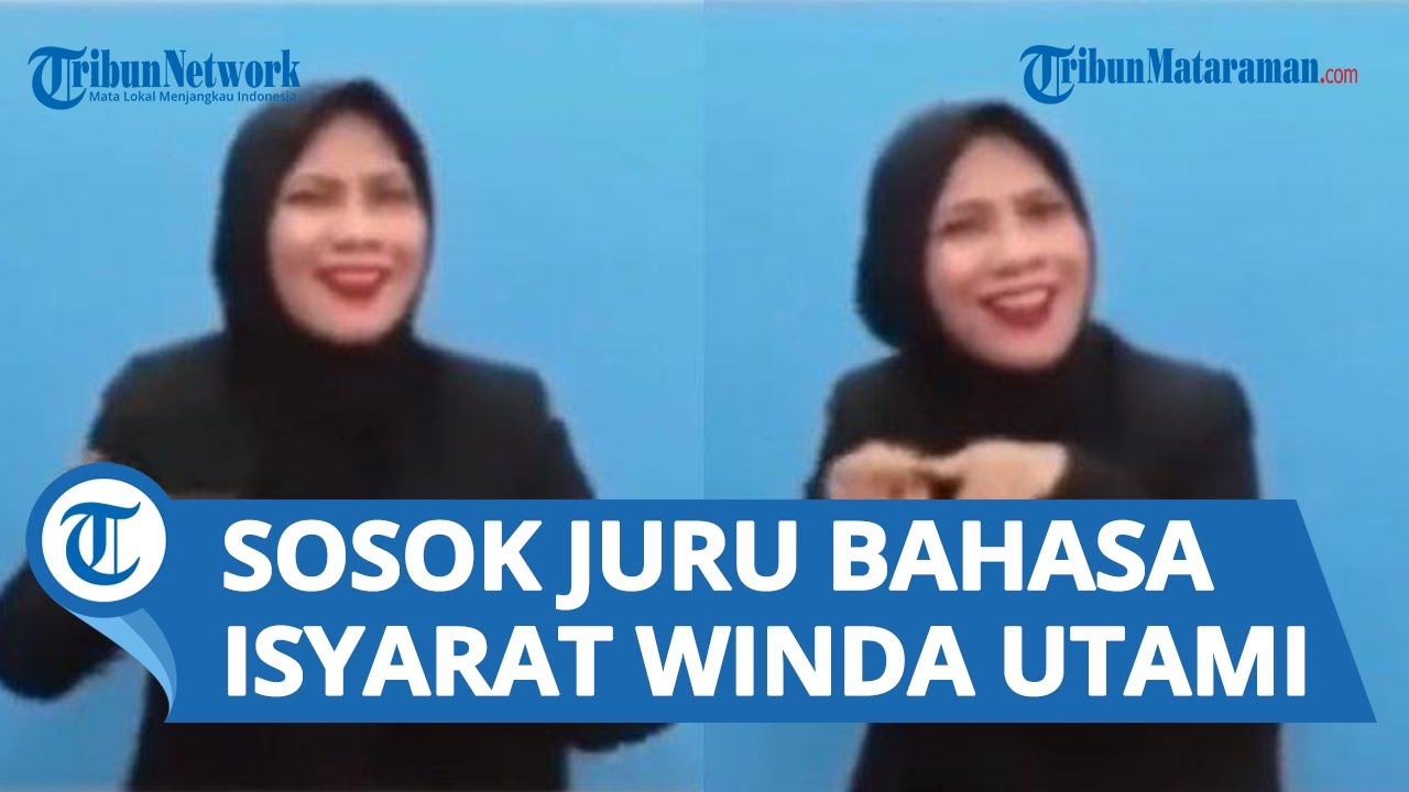 Viral Juru Bahasa Isyarat Winda Utami, Joget saat Interpretasi Lagu ... Viral Juru Bahasa Isyarat Winda Utami, Joget saat Interpretasi Lagu ...