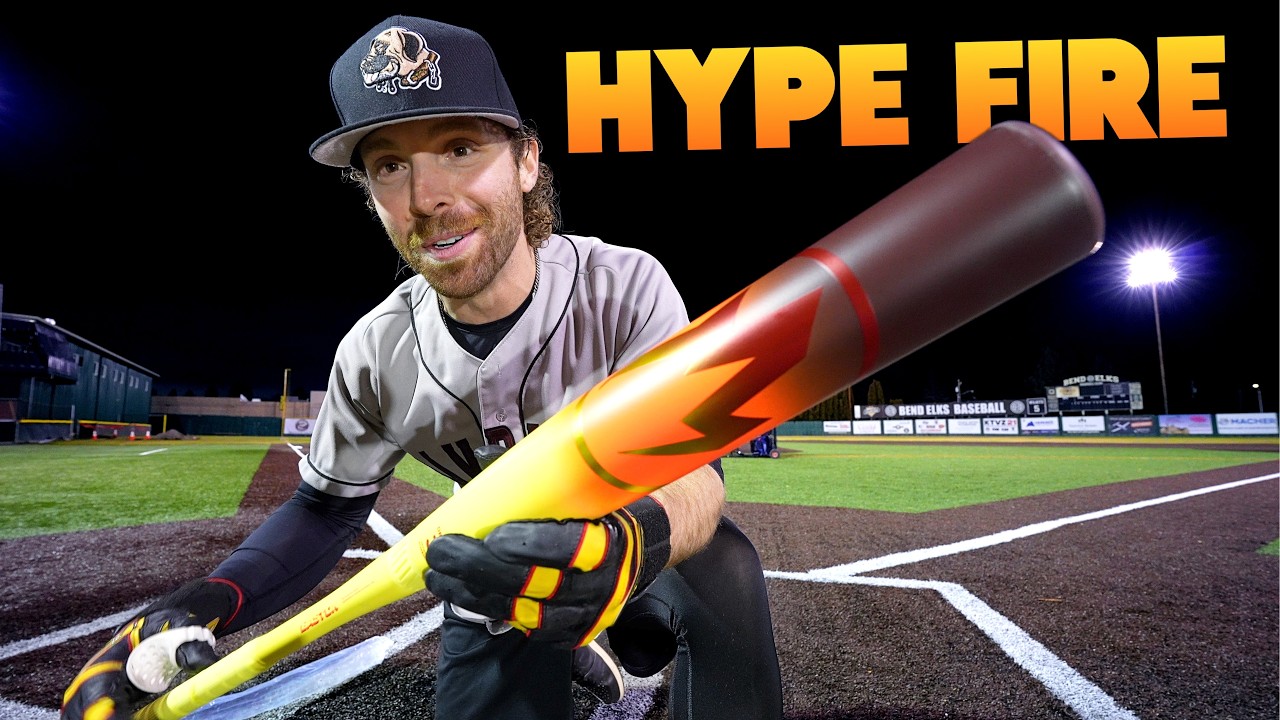Hitting with the 2026 HYPE FIRE BBCOR