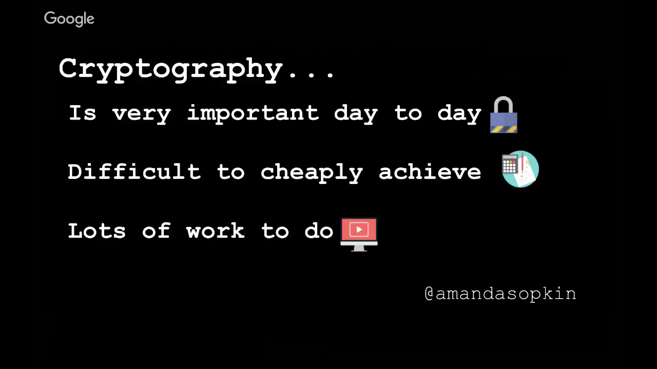 Cryptography in Python with Amanda Sopkin