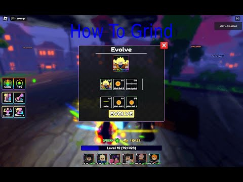 How To Grind Evolution Items Of The Trio In Anime Last Stand Update 4