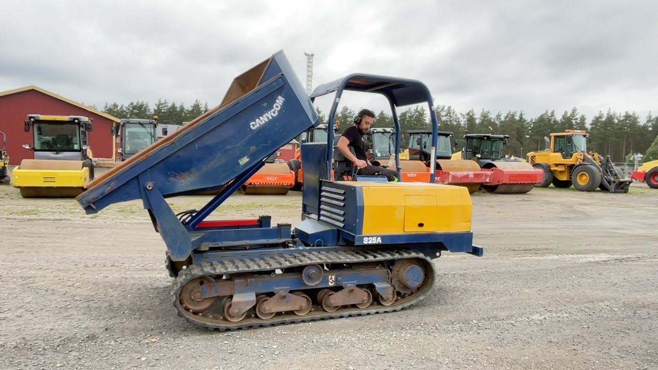 Självlastande Minidumper Canycom S 25 A, Jönköping, Klaravik
