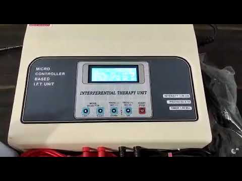 Interferential Therapy Unit - IFT Equipment Latest Price, Manufacturers ...