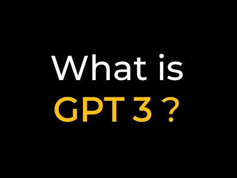 What is GPT3? | GPT3 demo