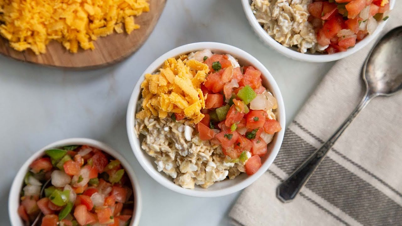 Savory Southwest Cheddar Overnight Oats Recipe