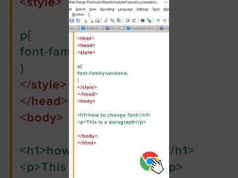 how to change font-family in HTML using #css