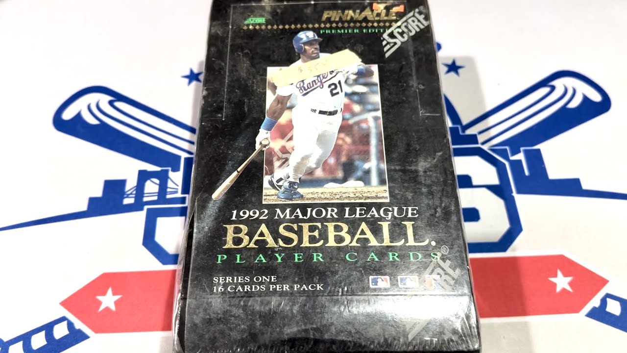I USED TO LOVE THIS SET!  1992 PINNACLE BOX OPENING!