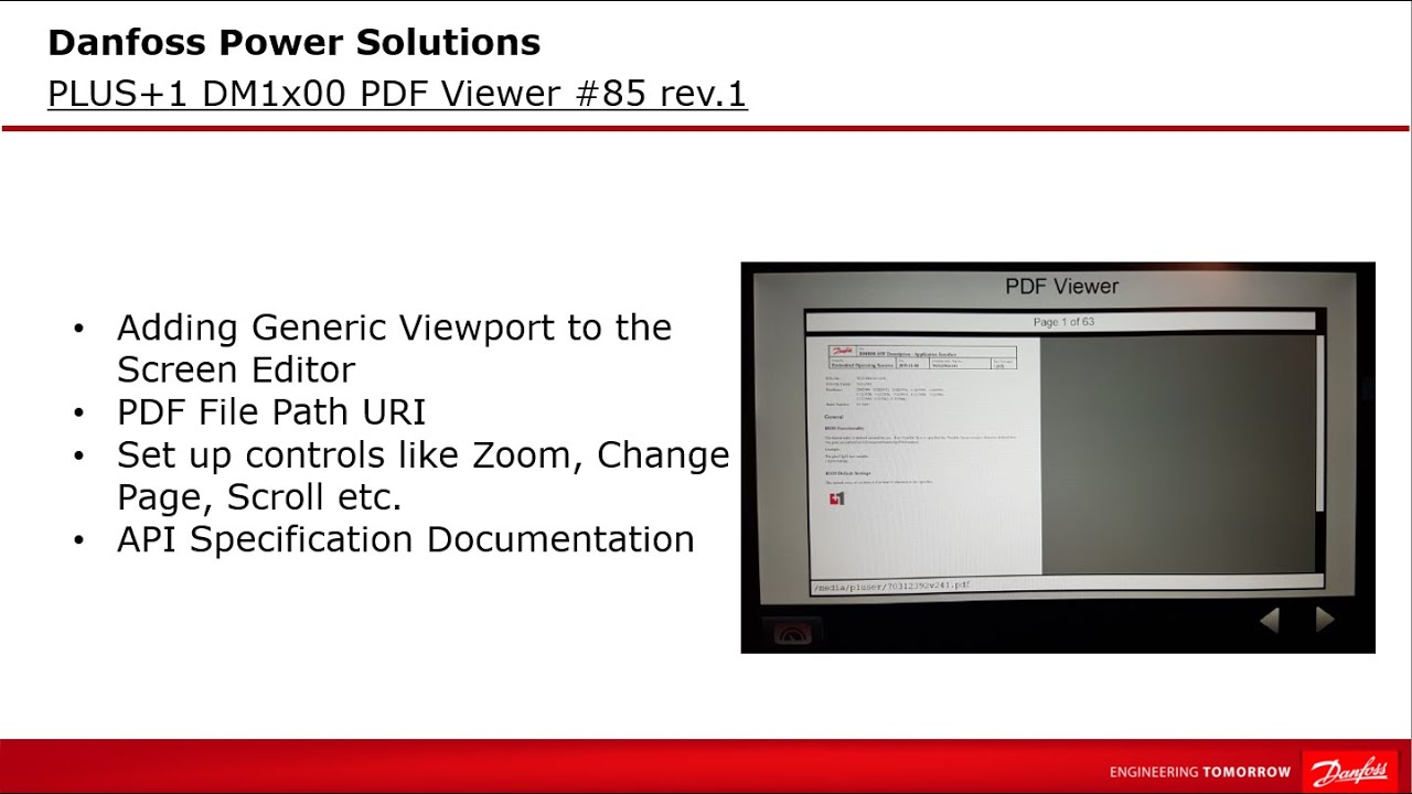 #85 PLUS+1 DM1x00 PDF Viewer