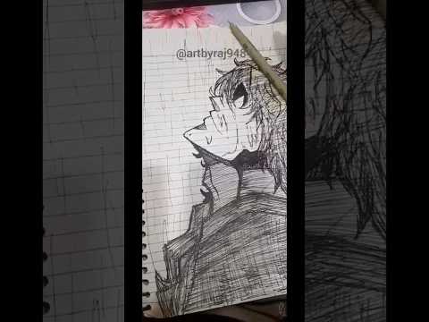 Quick Sketch 👀 ✨ #anime #howtodraw #animedrawing