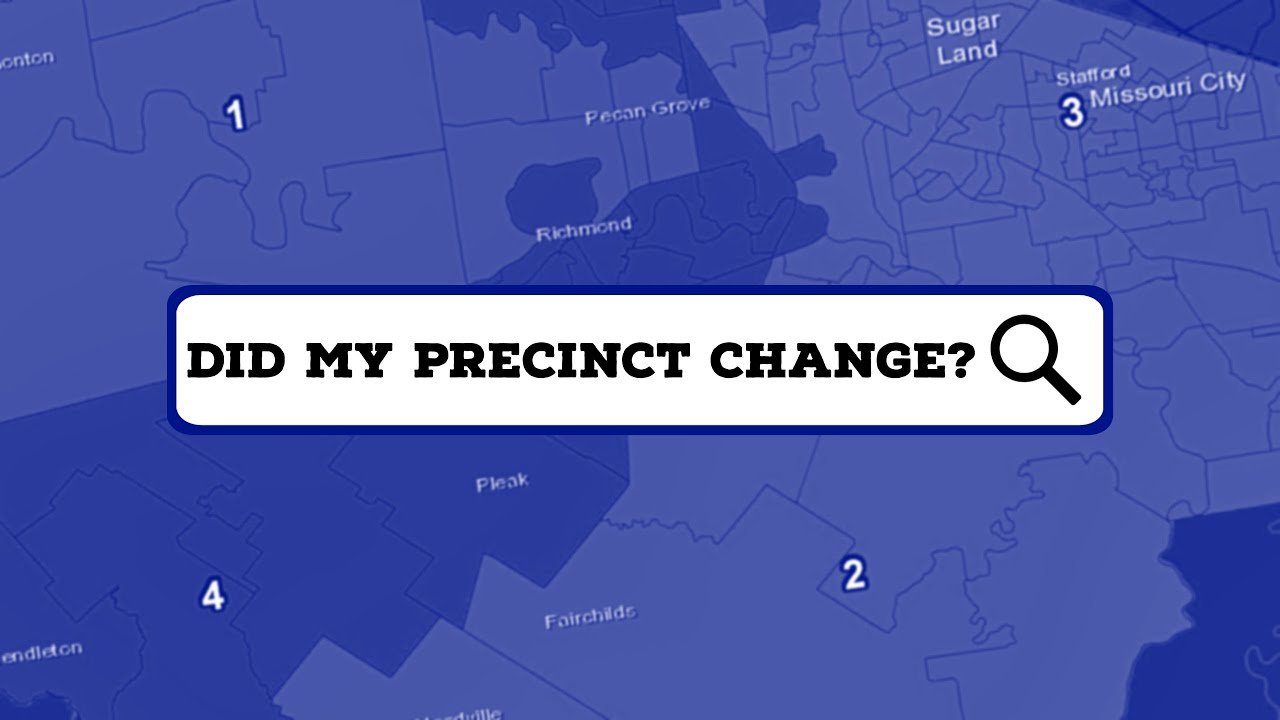 DID MY PRECINCT CHANGE? County Adopts New Precinct Map!