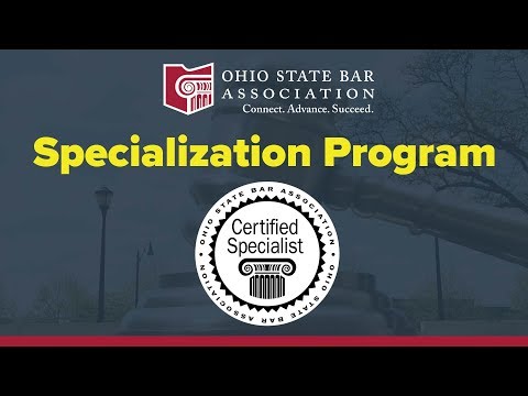 OSBA Specialization Certification Program