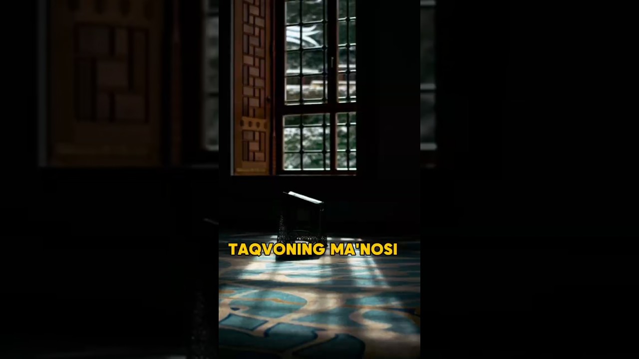 TAQVONING TA'RIFI | Abduvali qori #shayx_abduvali_qori